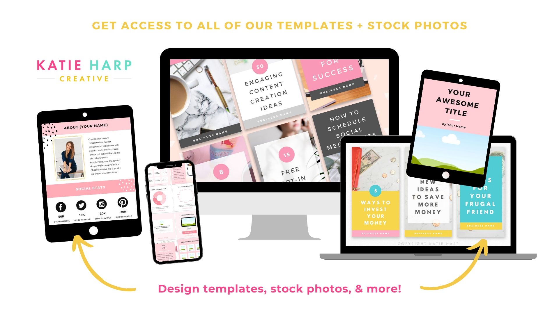 Design & Stock Photo Membership - Katie Harp Creative