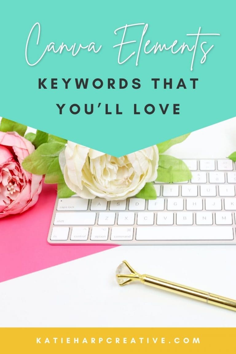 Canva Elements Keywords That You ll Love Katie Harp Creative