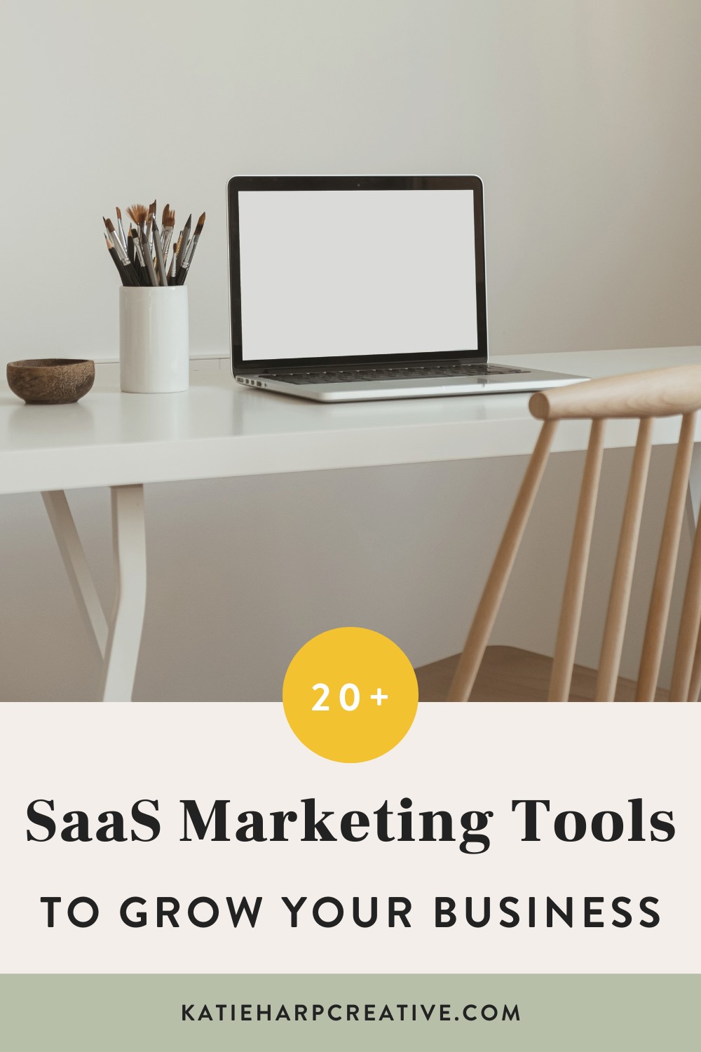 20+ SaaS Marketing Tools to Grow Your Business - Katie Harp Creative